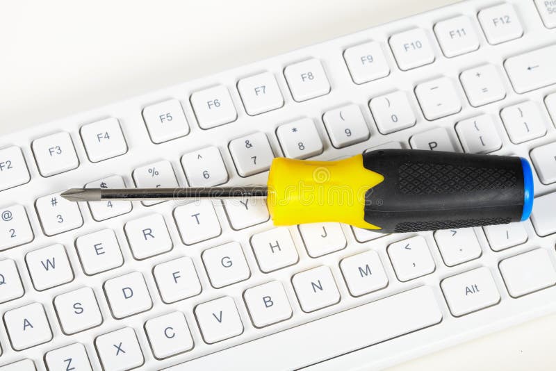 Tools and keyboard stock photo. Image of professional - 48829976
