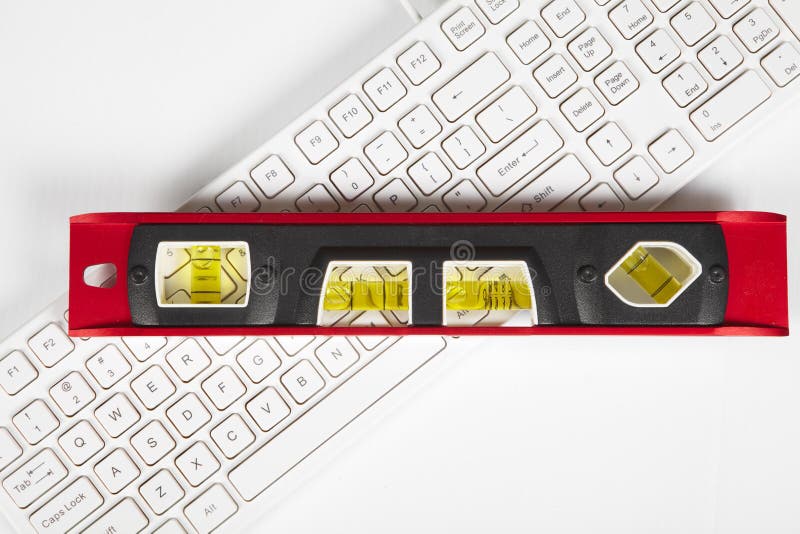 Tools and keyboard stock photo. Image of construction - 48829980