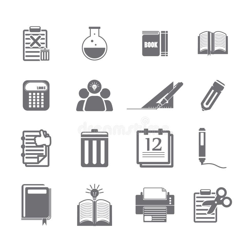 Tools learning icon stock vector. Illustration of dictionary - 40620311