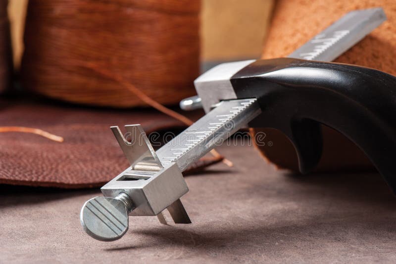 Tools for leather working stock photo. Image of workshop - 184531000