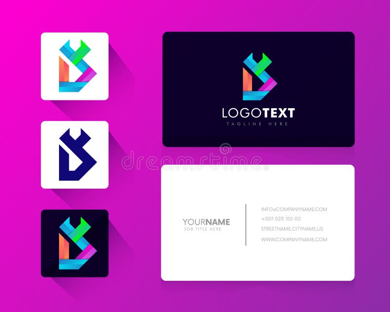 Tools Logo Icon Design Tools Business Card Design Editorial Stock Photo ...