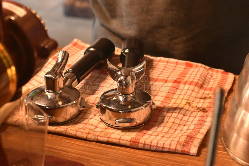 The Tools for Making a Great Coffee Stock Image - Image of ancient ...