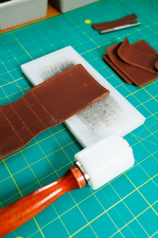 Tools for Making Leather Goods Stock Image - Image of shoemaker ...