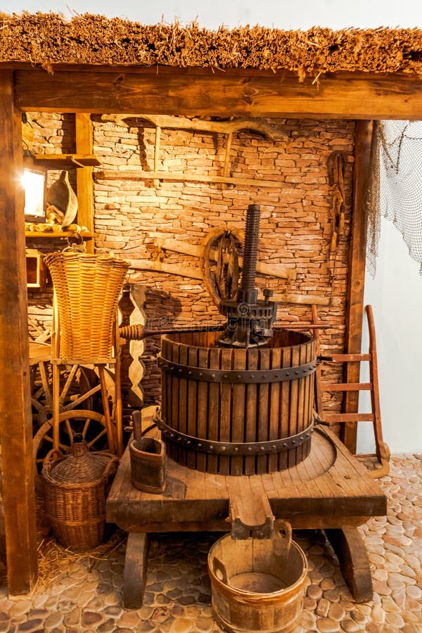 Tools for making wine editorial stock photo. Image of ancient - 203602953