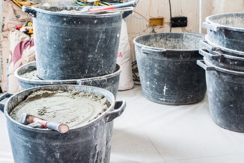 Tools of the mason stock photo. Image of bricklayer, build - 49824342