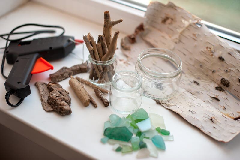 Tools and Materials for Creativity Stock Photo - Image of materials ...