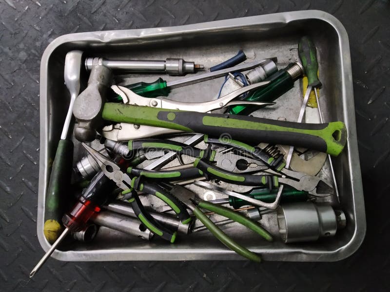 Tools mecanic Motorcycle stock image. Image of toolls - 294013101