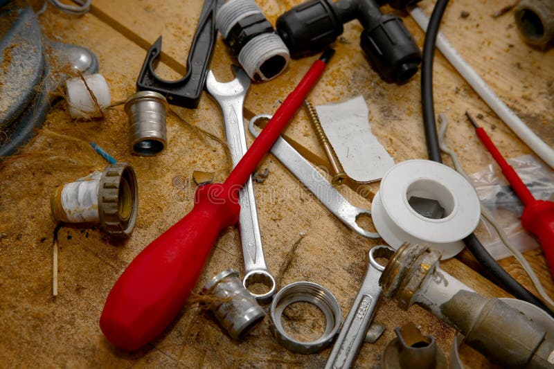Tools stock image. Image of engineering, table, closeup - 30430615