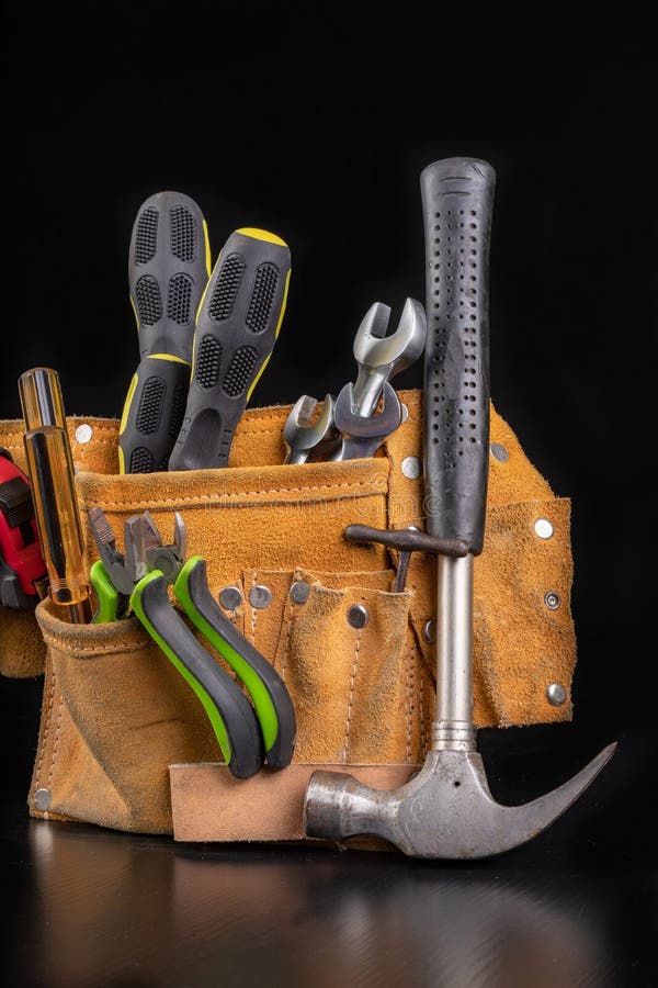 Tools for Minor Repairs in the Leather Assembly Belt. DIY Accessories ...