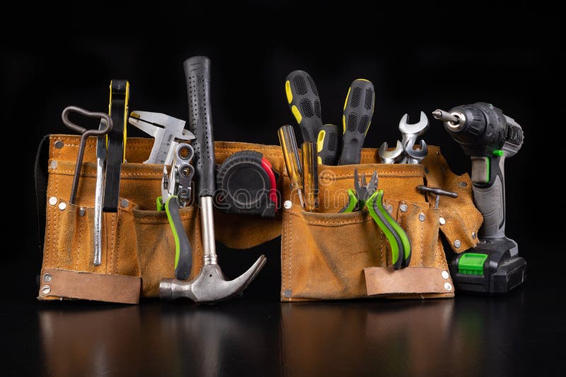 Tools for Minor Repairs in the Leather Assembly Belt. DIY Accessories ...