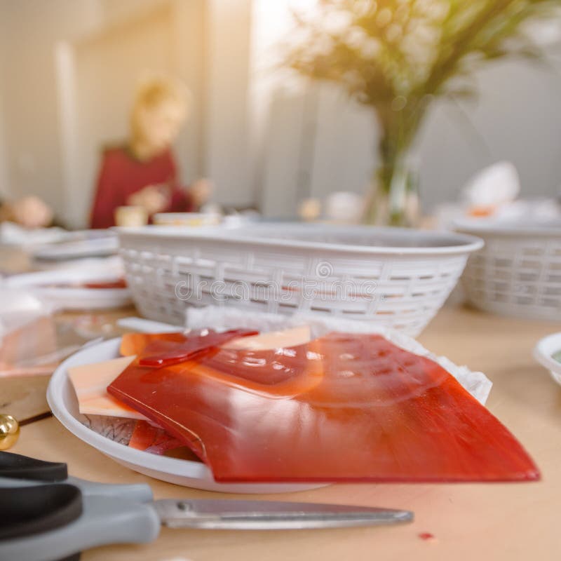 Tools for mosaic making stock photo. Image of crafting - 120328450