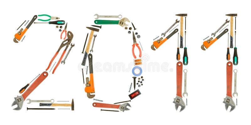 Tools numbers stock photo. Image of instrument, horizontal - 16329336