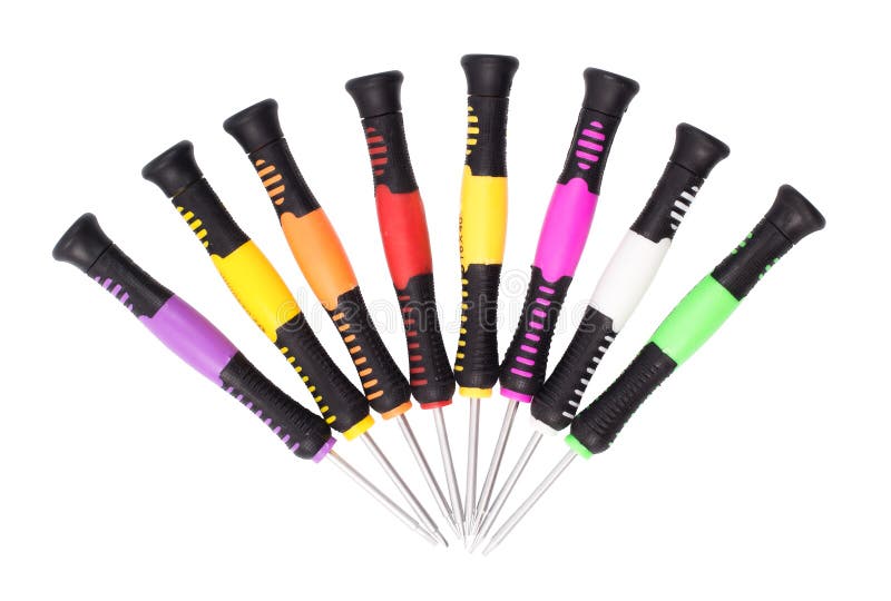 Tools for Repair of Electronics Stock Image - Image of drivers ...