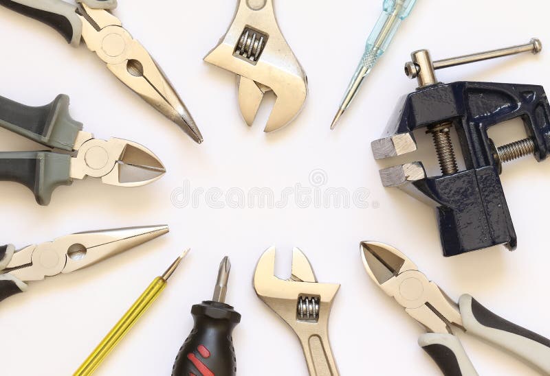 Instruments. stock image. Image of tool, sharp, black - 229777861