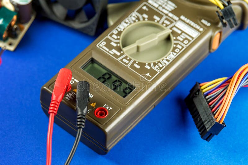 Tools for Repairing Electrical Devices Stock Photo - Image of tool ...