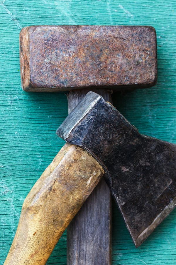 Tools for Rough Work on the Table. Stock Image - Image of material ...
