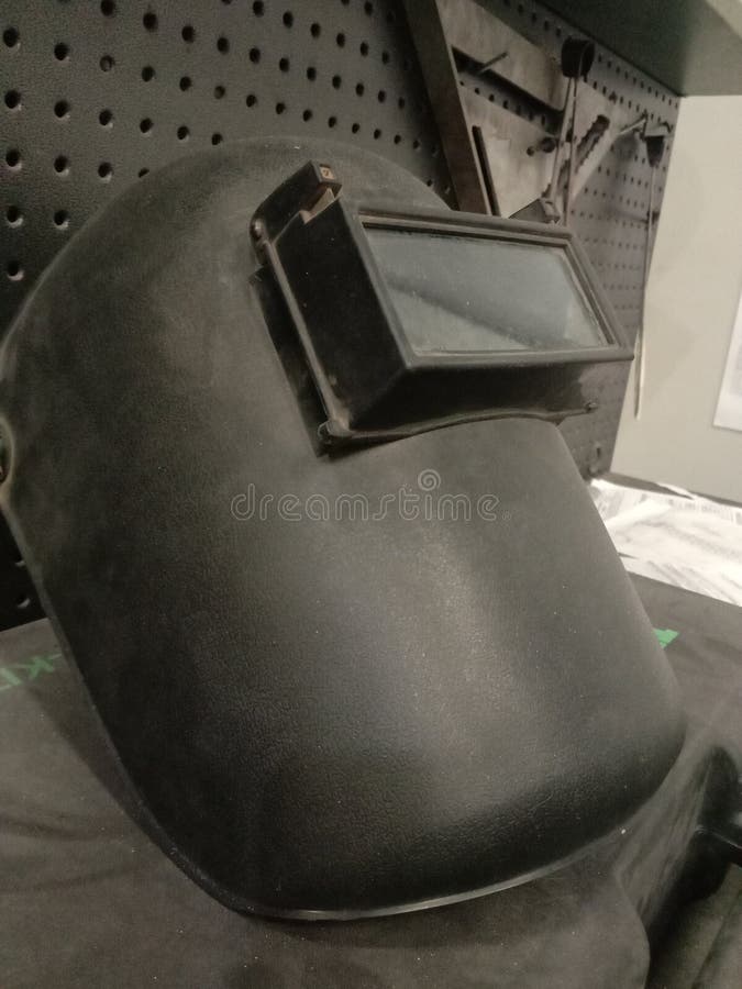 A Tool for Safe Work Welding Cups To Protect the Face Stock Image ...