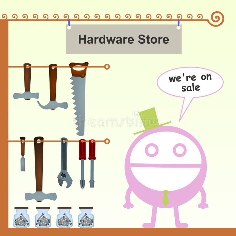 Hardware Store Stock Illustrations – 10,143 Hardware Store Stock ...