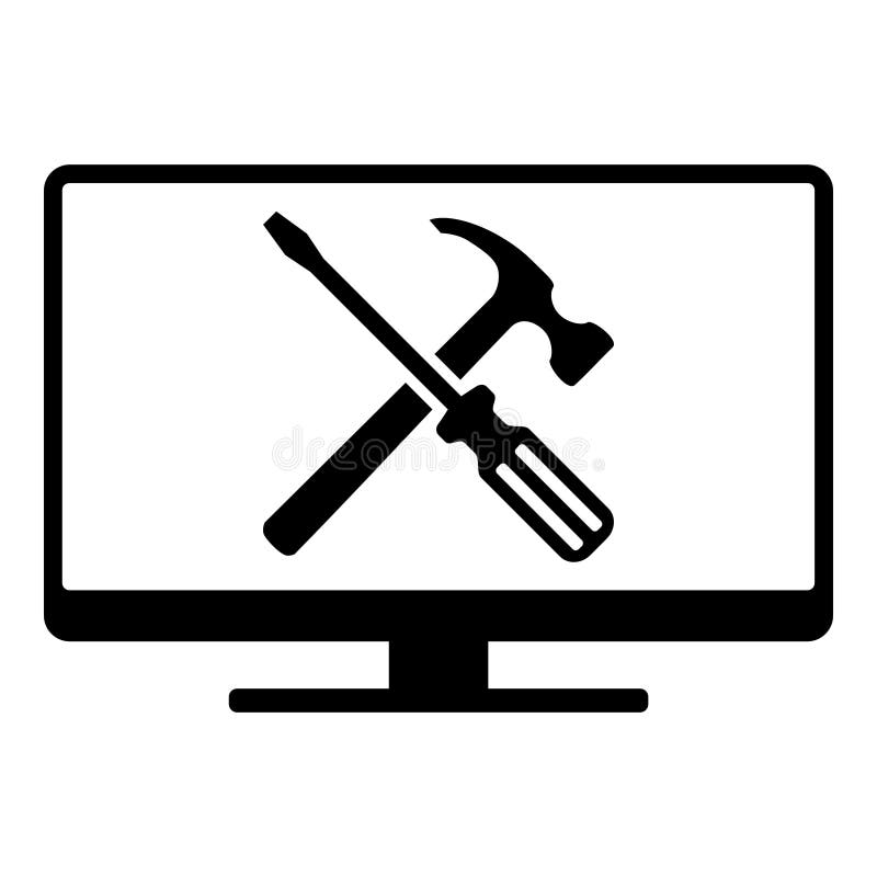 Tools and app icon stock vector. Illustration of hardware - 236873514