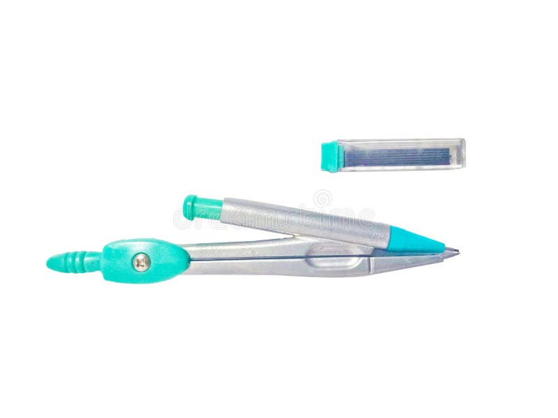 Tools: Compasses, Drawing Tool, Isolated on White Background Stock ...