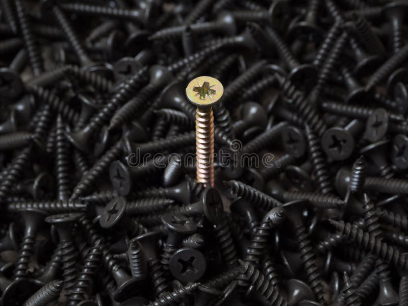 Tools and screws stock photo. Image of ntools, wooden - 138374386