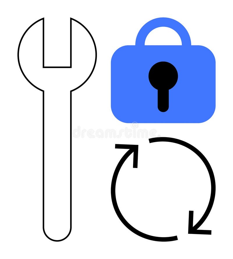 Tools, Security, and Reset Cycle Concept in Simple Symbols for ...
