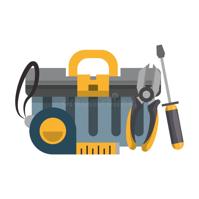 Tools Set Collection Workshop Icons Cartoon Stock Vector - Illustration ...