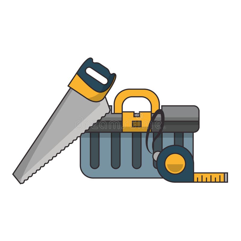 Tools Set Collection Workshop Icons Cartoon Stock Vector - Illustration ...