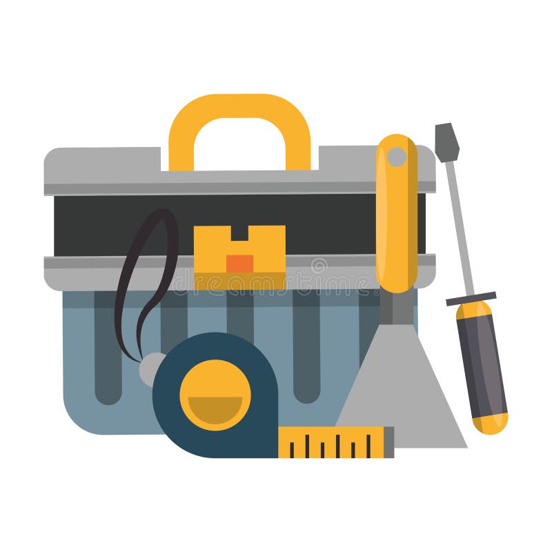 Tools Set Collection Workshop Icons Cartoon Stock Vector - Illustration ...
