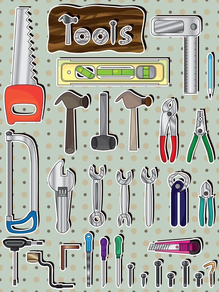 Engineering Tools Cartoon Stock Illustrations – 6,128 Engineering Tools ...