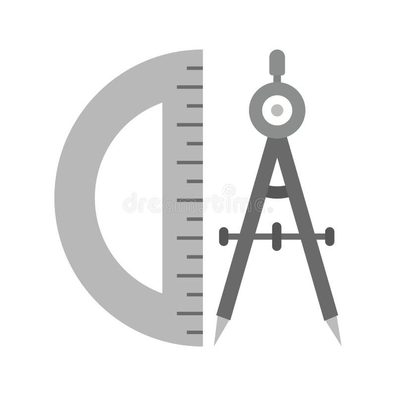 Geometry Tools II stock vector. Illustration of ruler - 101012208