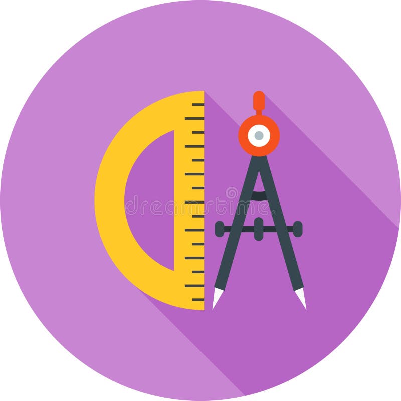 Geometry Tools II stock vector. Illustration of diagram - 101086229