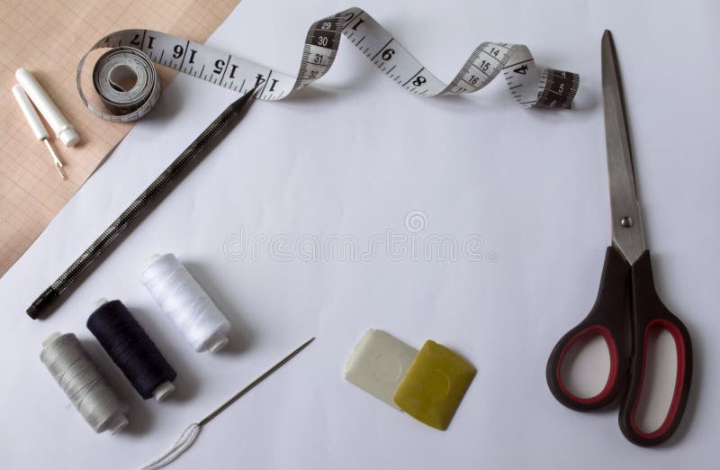 250 Graph Paper Scissors Ruler Stock Photos - Free & Royalty-Free Stock ...