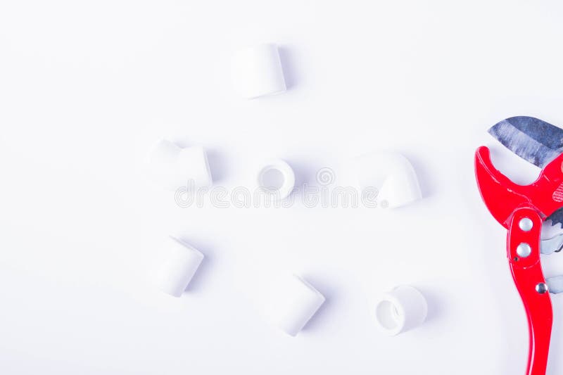 Tools for Soldering Water Pipes. Pipe Elements and Tools for Connecting ...