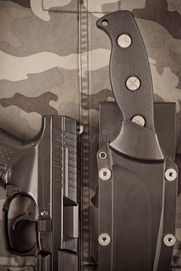 Tools of a Special Forces Soldier Stock Photo - Image of dress ...