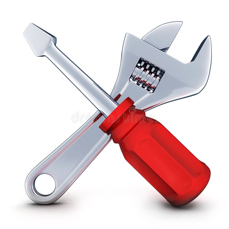 Tools, symbol repair stock illustration. Illustration of icon - 72233695