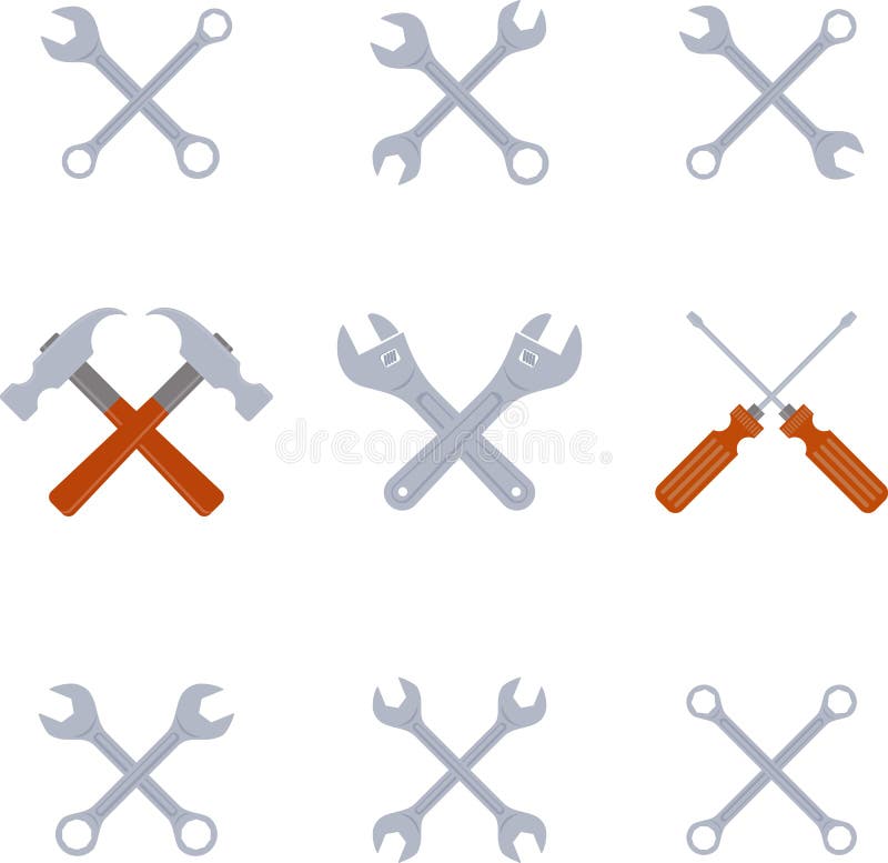 Tools symbol stock vector. Illustration of mechanic, equipment - 62078120