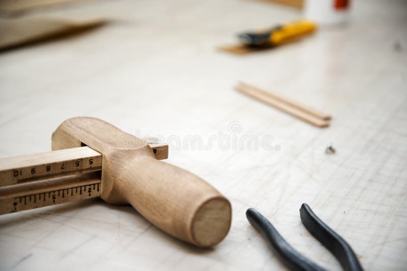 Tools on the table stock photo. Image of industry, craft - 135949184