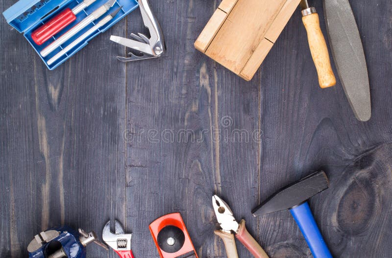 Tools on stock photo. Image of table, hardware, equipment - 72783494