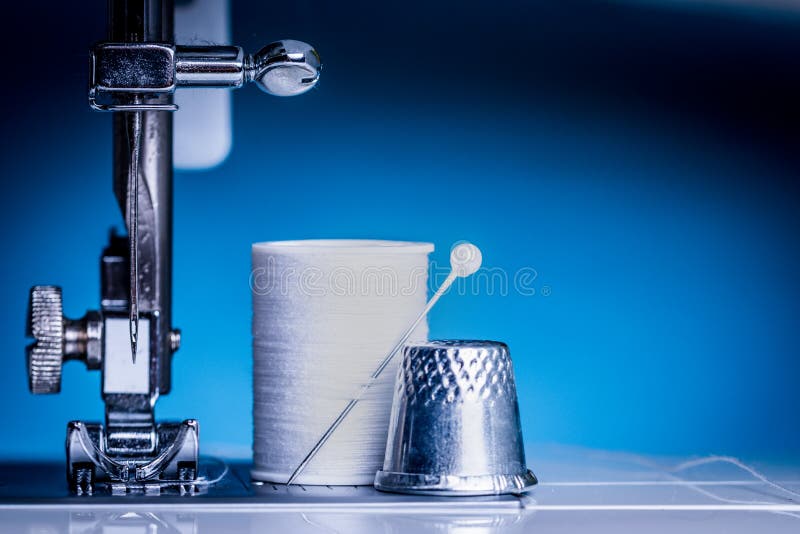 Tailor Instruments and Pattern Cutting of Clothes Stock Image - Image ...