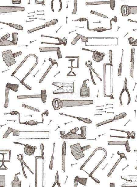 Tools texture stock illustration. Illustration of engineering - 34096871