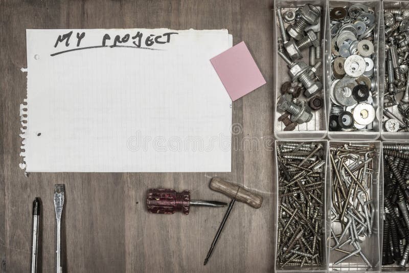 Tools to start a project stock photo. Image of working - 167429106