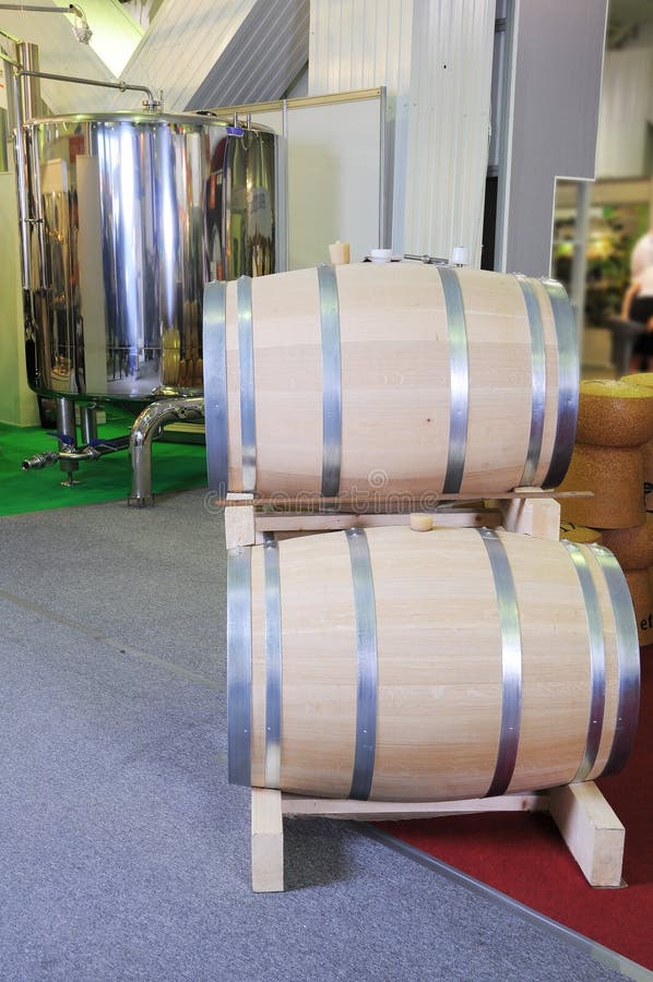 Tools of the wine maker. stock photo. Image of tank, making - 25115328