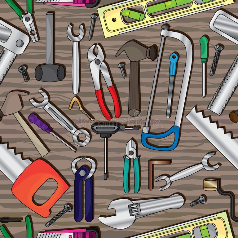 Carpentry Tools Border Stock Illustrations – 259 Carpentry Tools Border ...