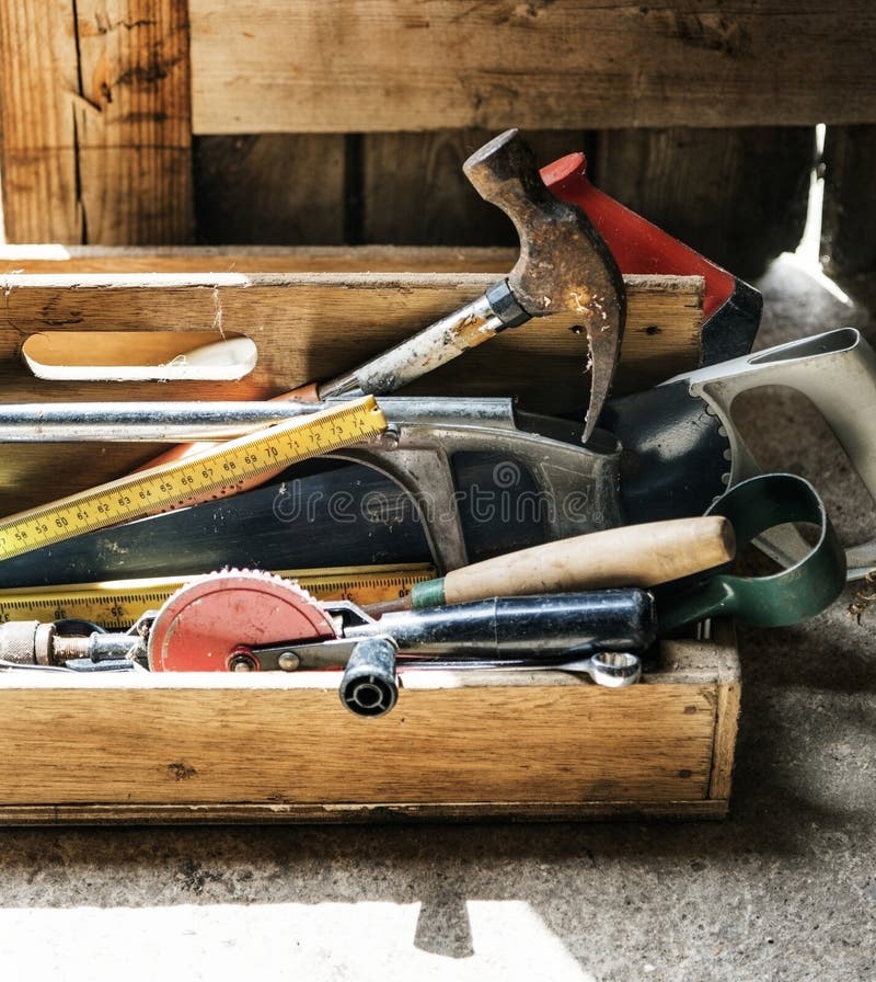 Tools for woodworks stock image. Image of profession - 101846893