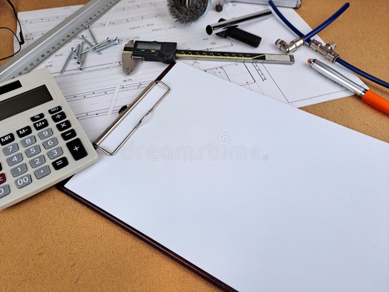 Activity Caliber of Measuring Objects Stock Image - Image of blank ...