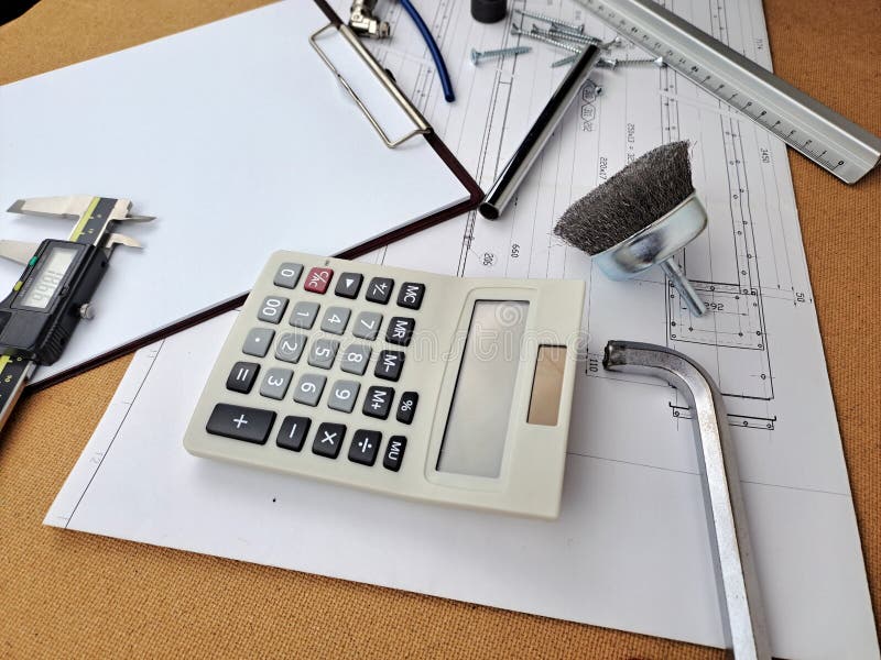 Activity Caliber of Measuring Objects Stock Photo - Image of culture ...