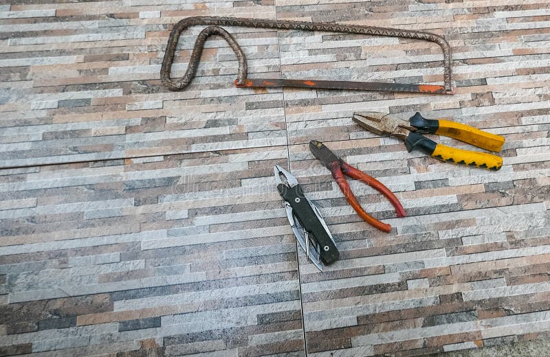 Tools in the Workplace. Used Tools Stock Photo - Image of mechanic ...