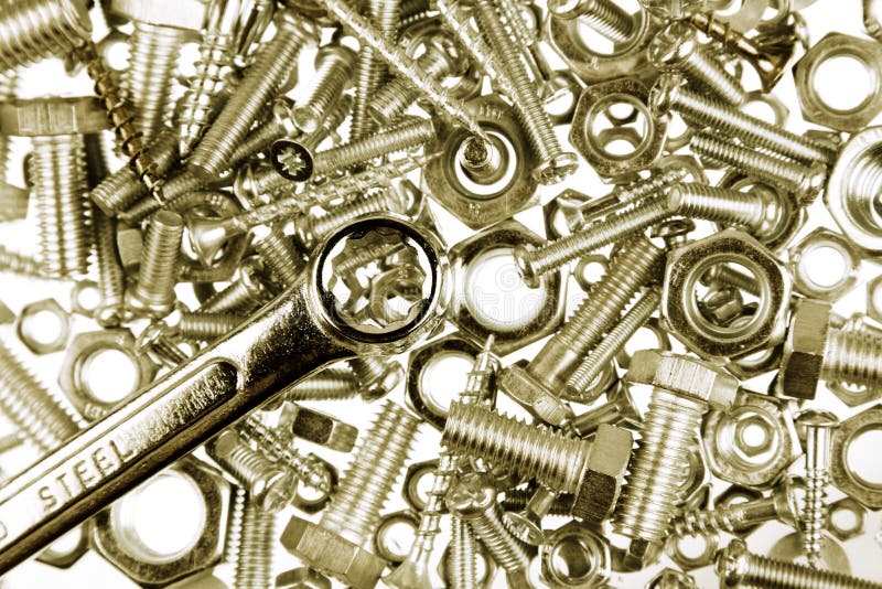 Tools stock photo. Image of chrome, fasten, bolt, object - 44211052