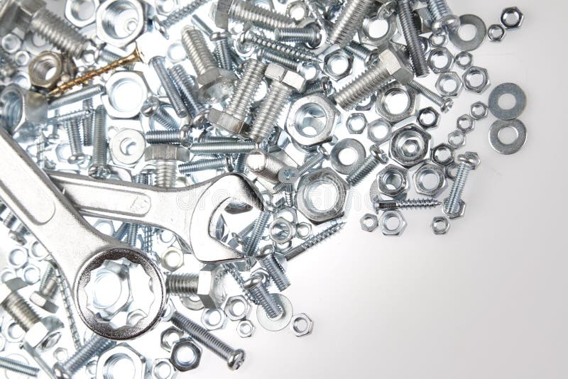 Tools stock photo. Image of metal, tools, nuts, wrenches - 63095492